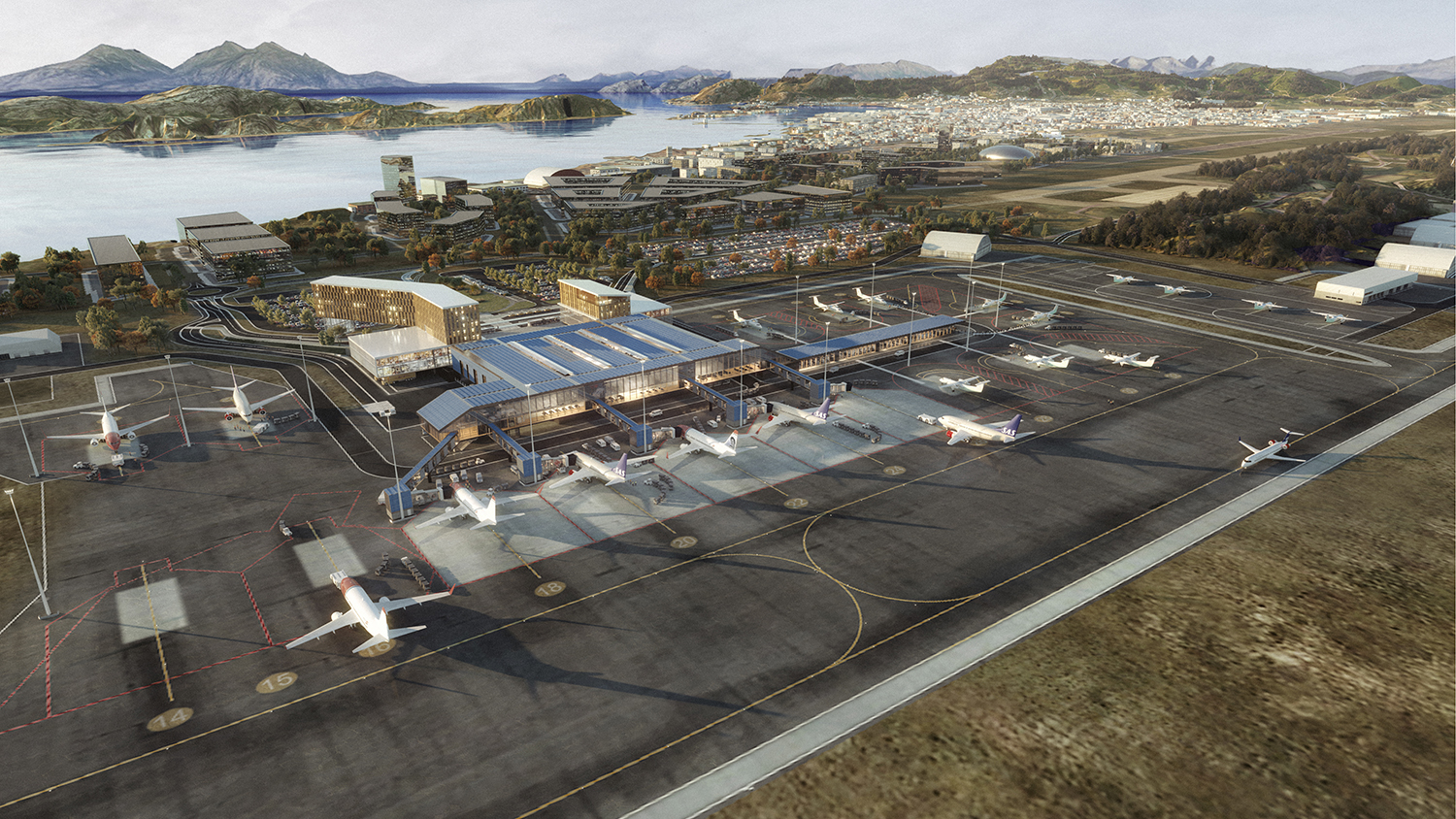 Miljøsertifiserer ny flyplass i Bodø - Elmagasinet.no Miljøsertifiserer ny flyplass i Bodø - Elmagasinet.no